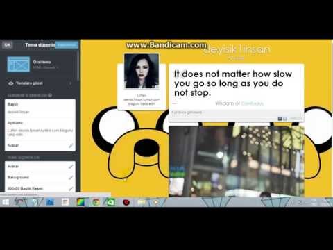 Tumblr Nasıl Kullanılır ve Nasıl Müzik Eklenir (PlayList)