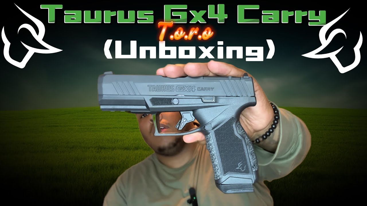 Taurus Gx4 Carry Toro Unboxing | Holster Compatibility | New Edc - YouTube
