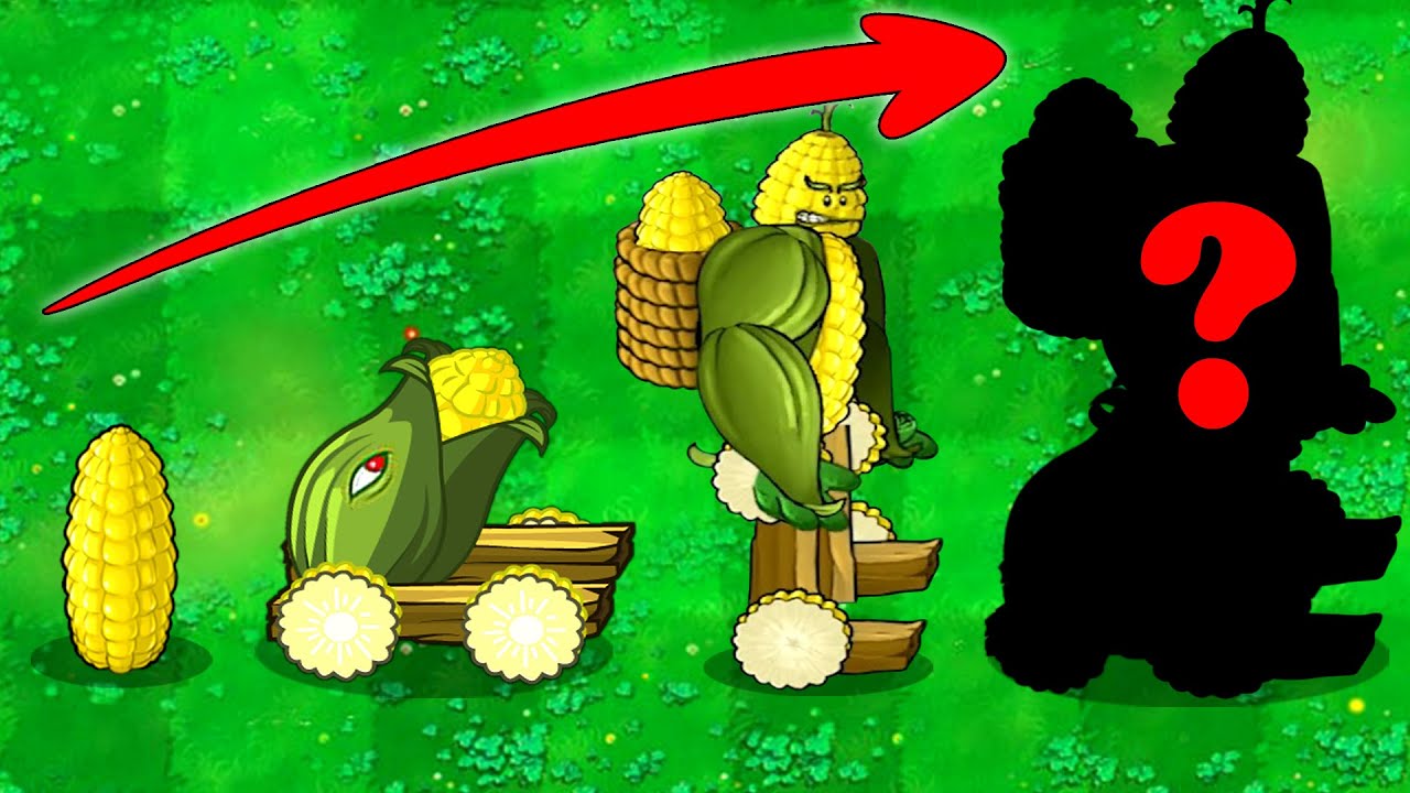Evolution of Cob Cannon in Survial - Hidden final version | Plants vs ...