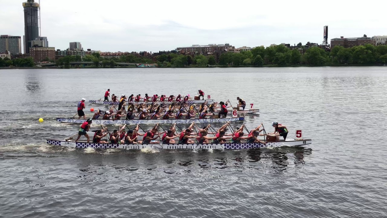 2018 Boston Dragon Boat Festival - Boston 1 (Time Trial 1) - YouTube