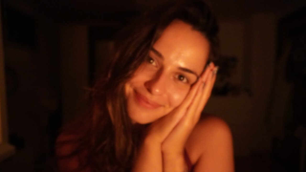 ASMR at night with outdoor sounds + Personal Attention & Tapping - YouTube