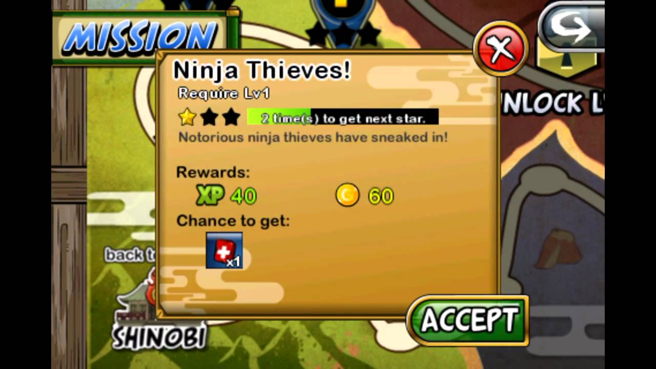 Ninja Saga | Gameplay (FREE App!) - YouTube