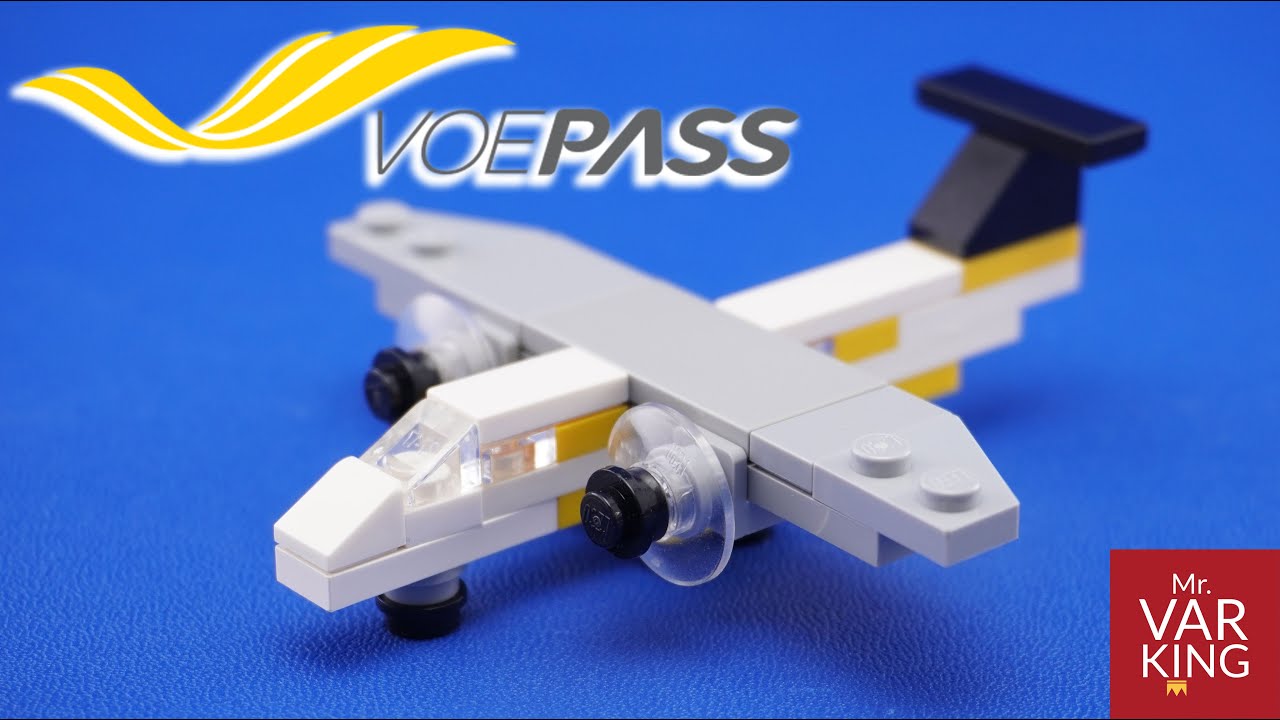 LEGO Tutorial ATR 72 VoePass - YouTube