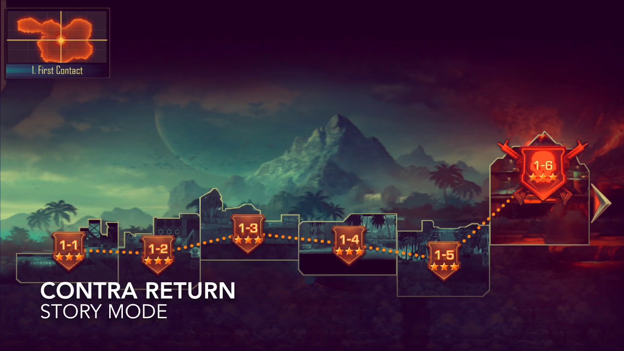 Contra: Return OST - Story Mode - YouTube