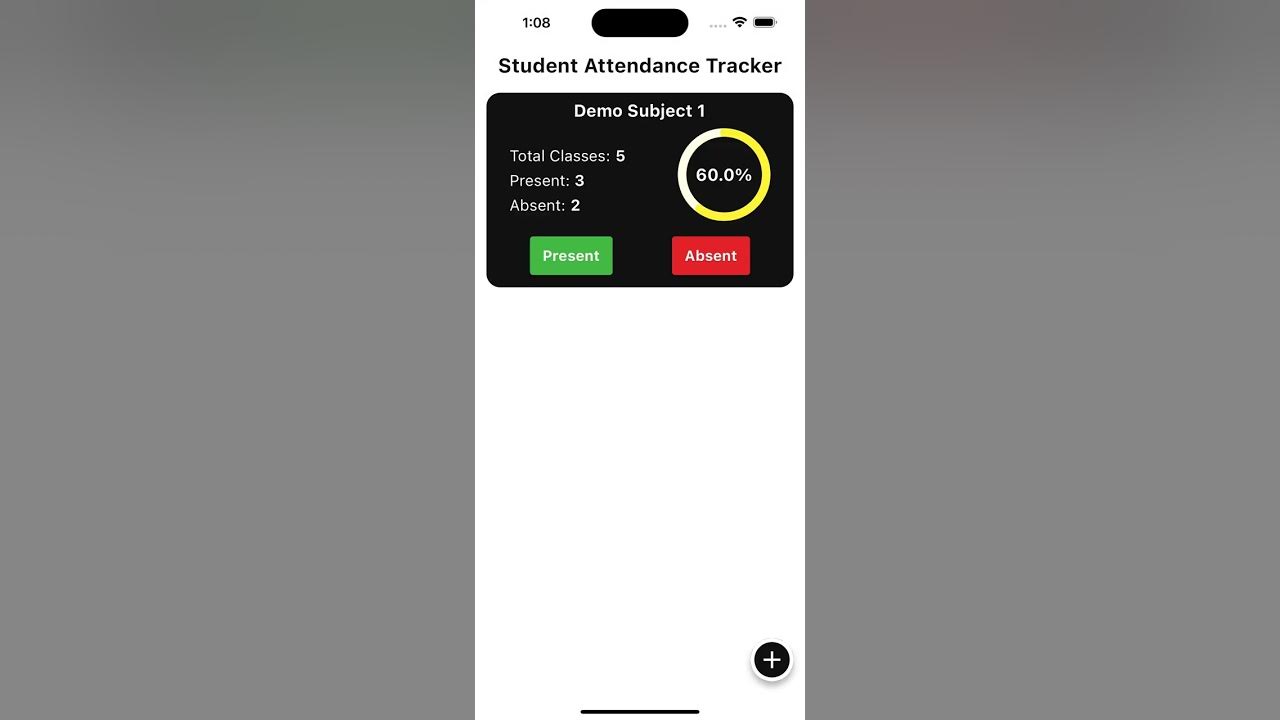 Student Attendance Tracker App Tutorial - YouTube