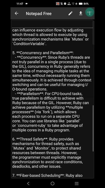 Understanding Thread Scheduling in Ruby: A Deep Dive into Concurrency and Parallelism - YouTube