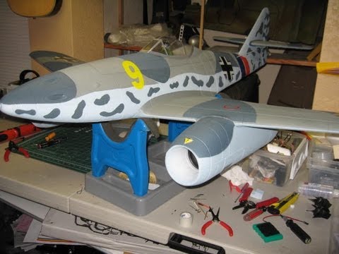 Dynam ME-262 Unbox Build Maiden Flight by Youtwoba RC - YouTube