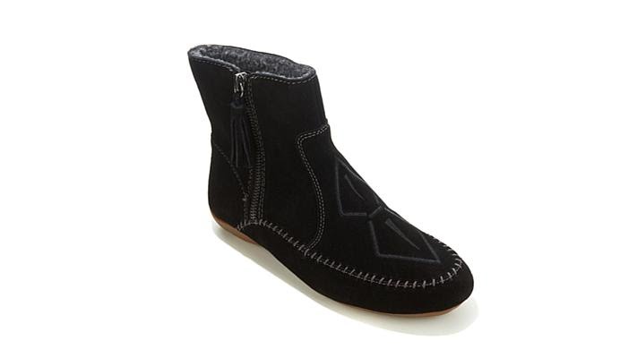 Sporto Suede Bootie with Whipstitch Detail - YouTube