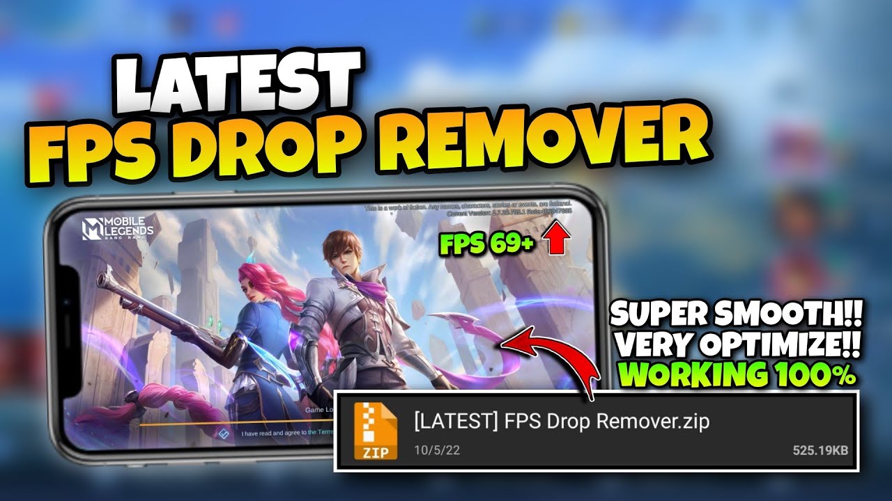 LATEST FPS DROP REMOVER | HOW TO FIX FPS DROP IN MOBILE LEGENDS | LEGIT ...