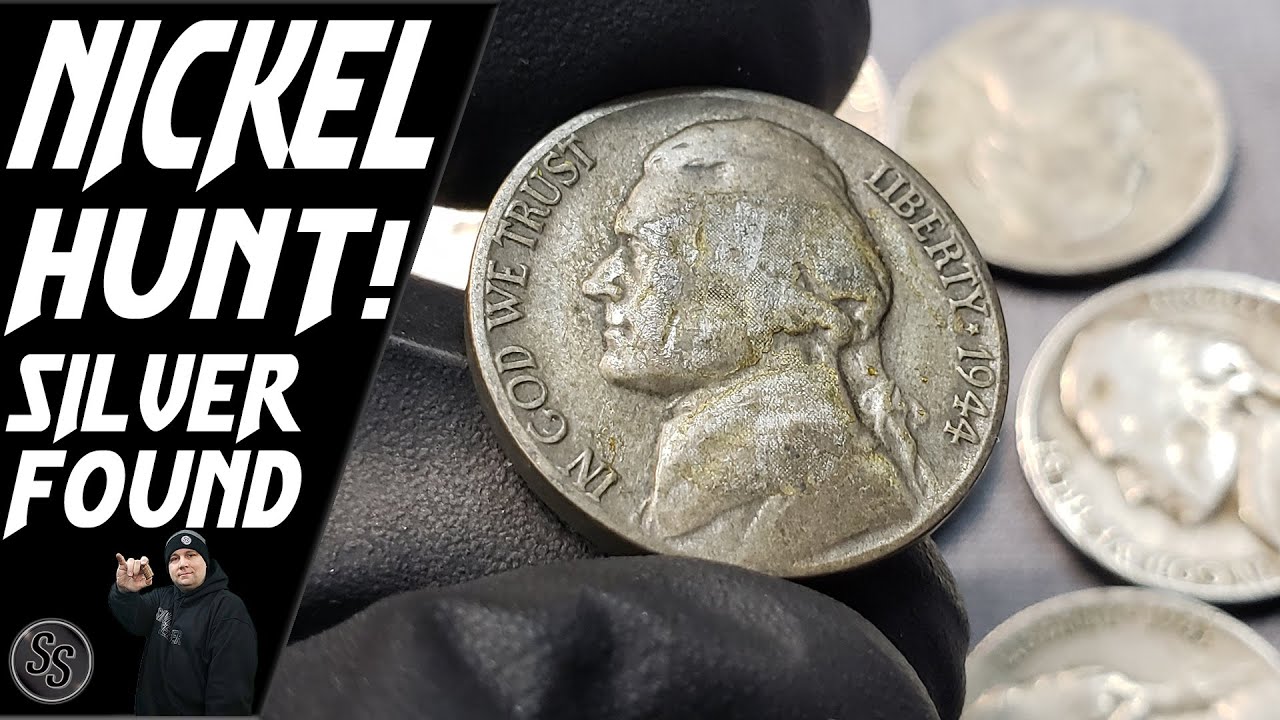 Coin Roll Hunting Nickels - Silver Found! - YouTube