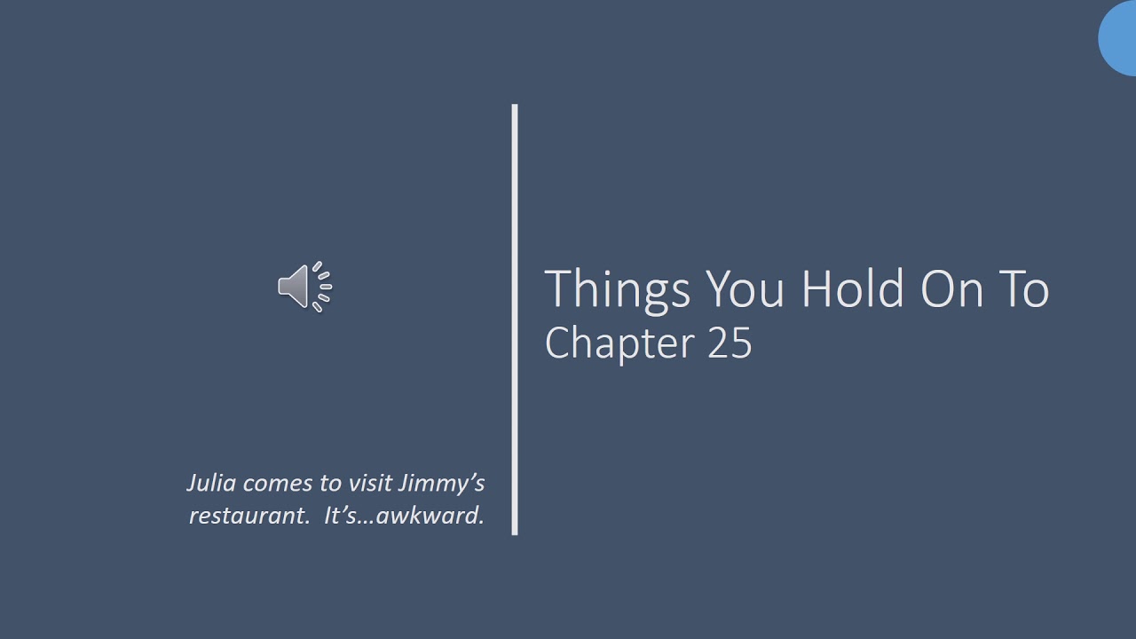 Things You Hold On To - YouTube