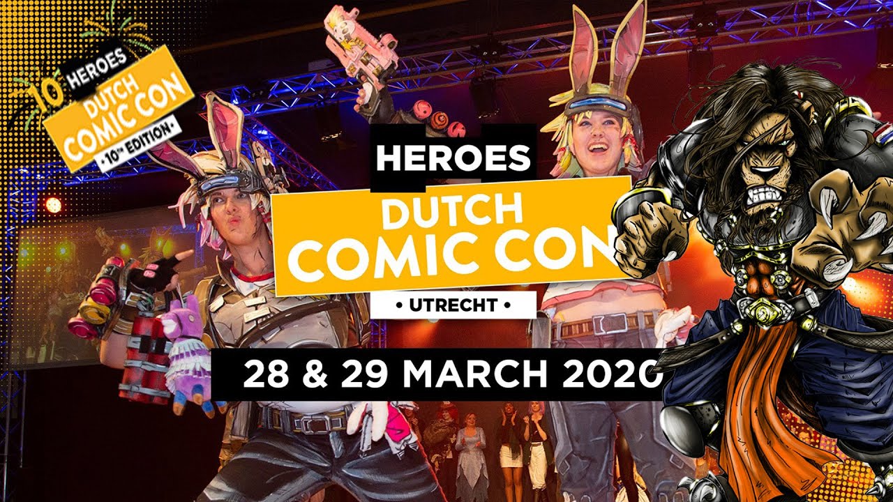 MEET US AT DUTCH COMIC CON 2020 - YouTube