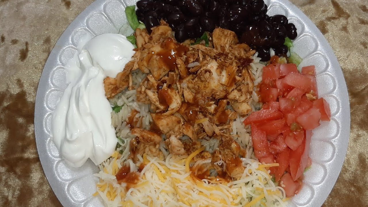 HOMEMADE CHIPOTLE FOR DINNER - YouTube