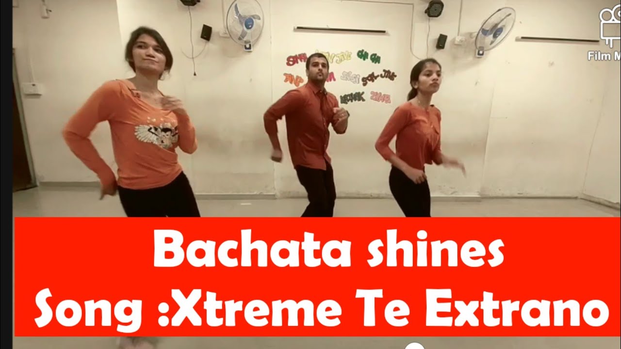 Bachata Shines Tutorial on Xtreme te Extrano - YouTube