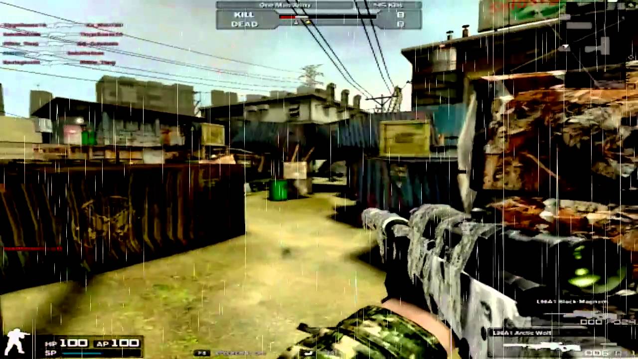 Regen effect combat arms - YouTube