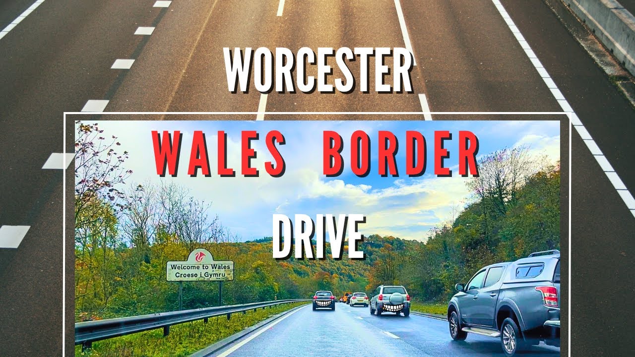 Worcester - Wales Border Drive | M42-M5-M50-A40 | October 2023 - YouTube