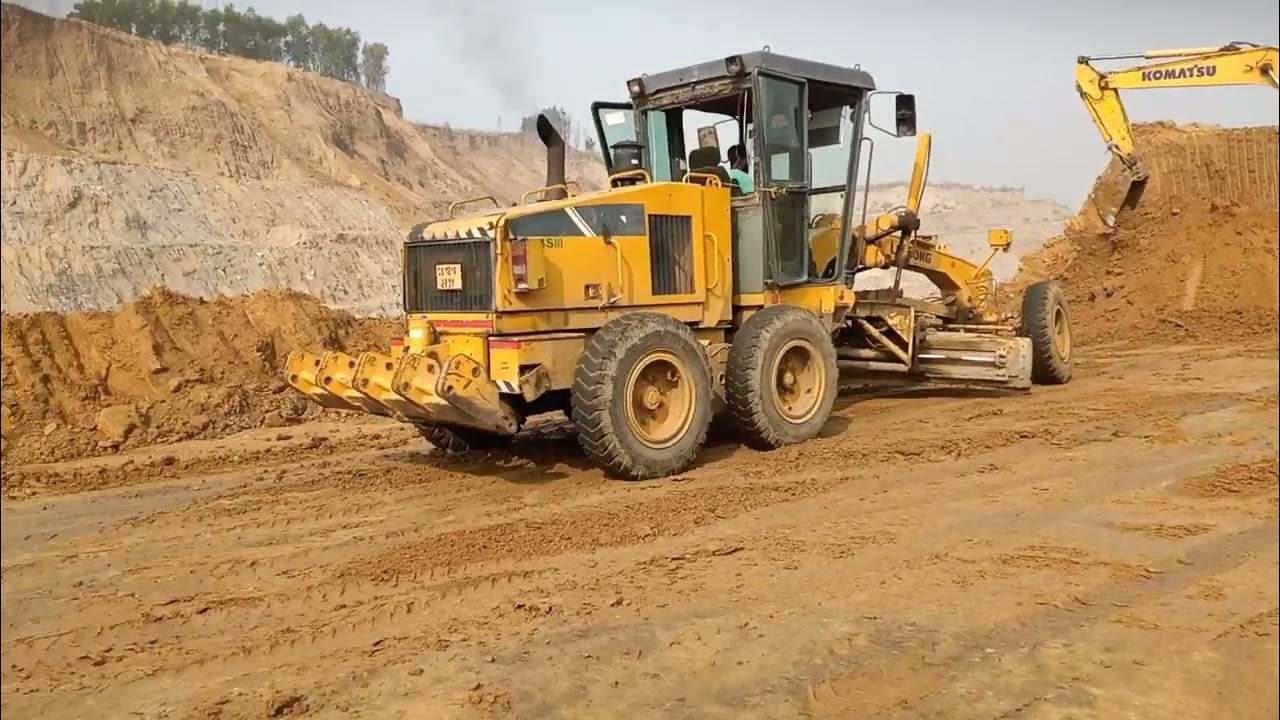 ob face working grader in coal mines please#viral#subscribe#video - YouTube