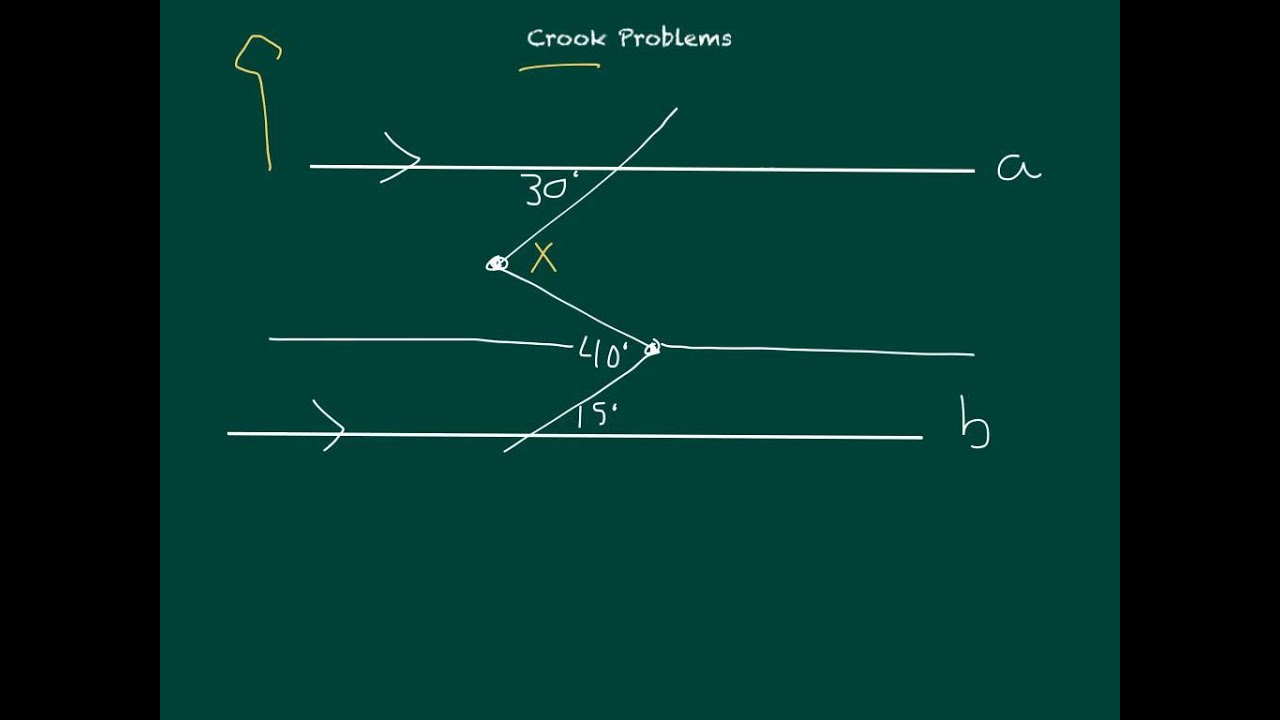 GeoHelp 5.3-Crook Problems - YouTube