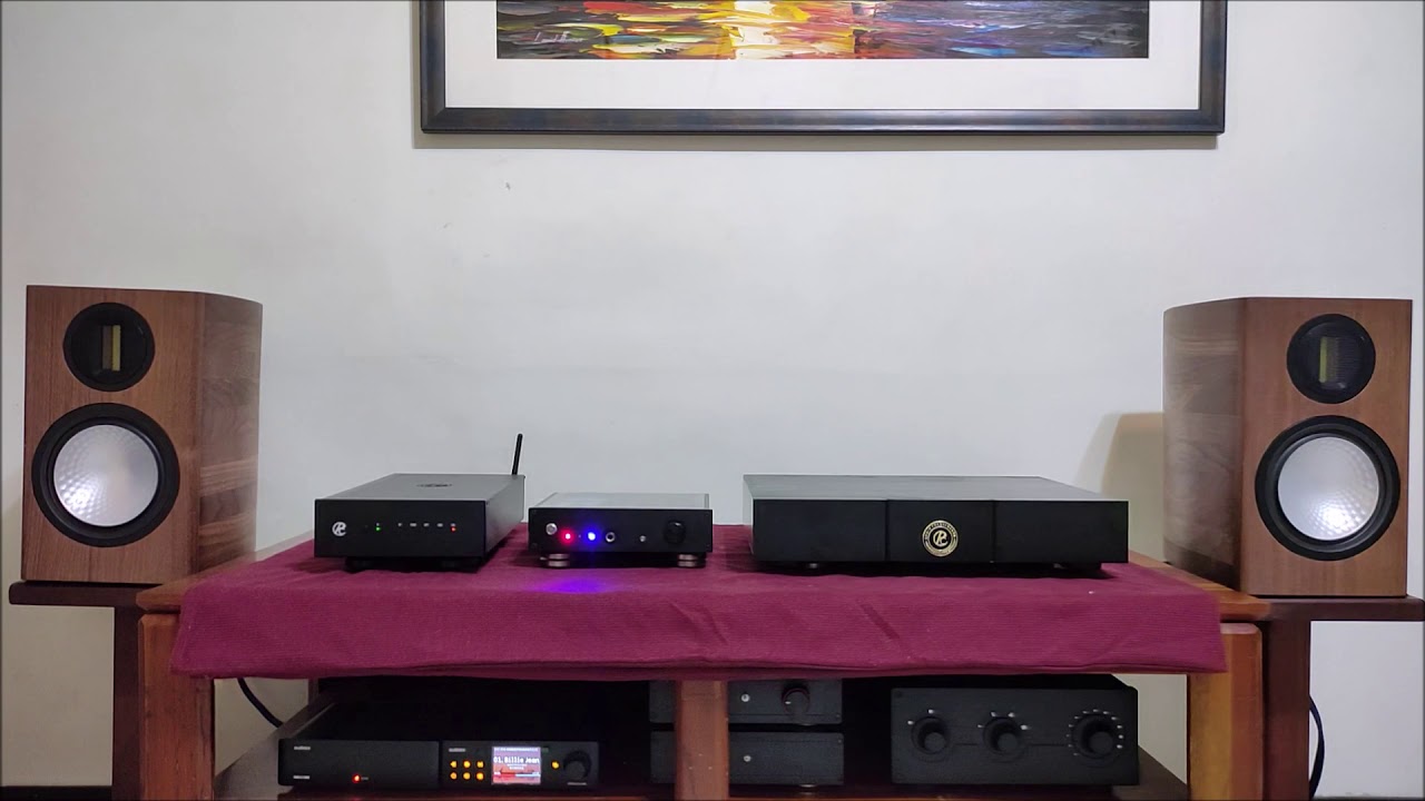 DIY ( PCM1702+P-4001 Preamp+ Nap 250 Amp + MA-G100 SP) - YouTube
