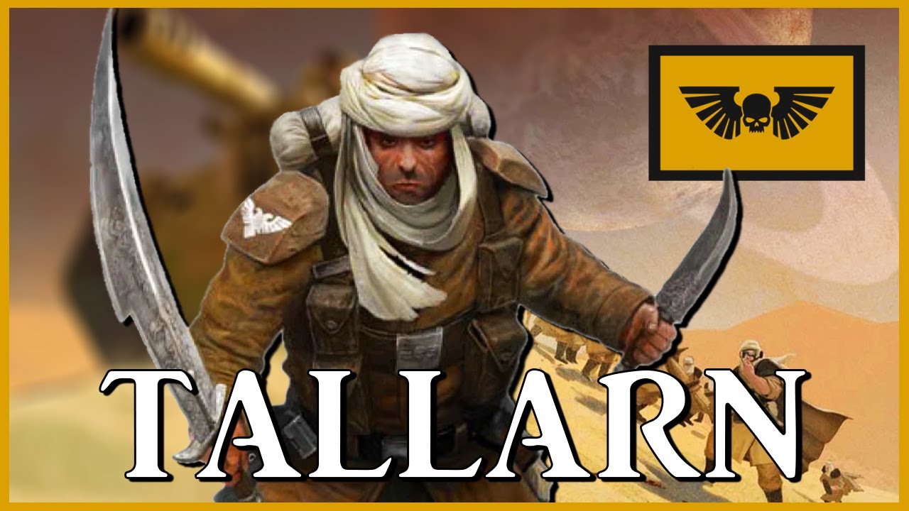 TALLARN DESERT RAIDERS - Dune Striders | Warhammer 40k Lore - YouTube