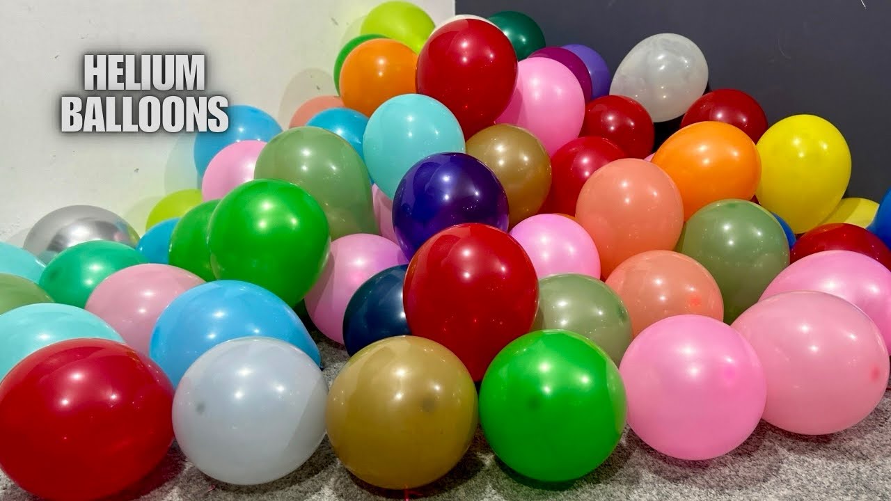 Helium Balloons Sit Pop Challenge(Don't Miss Out) - YouTube