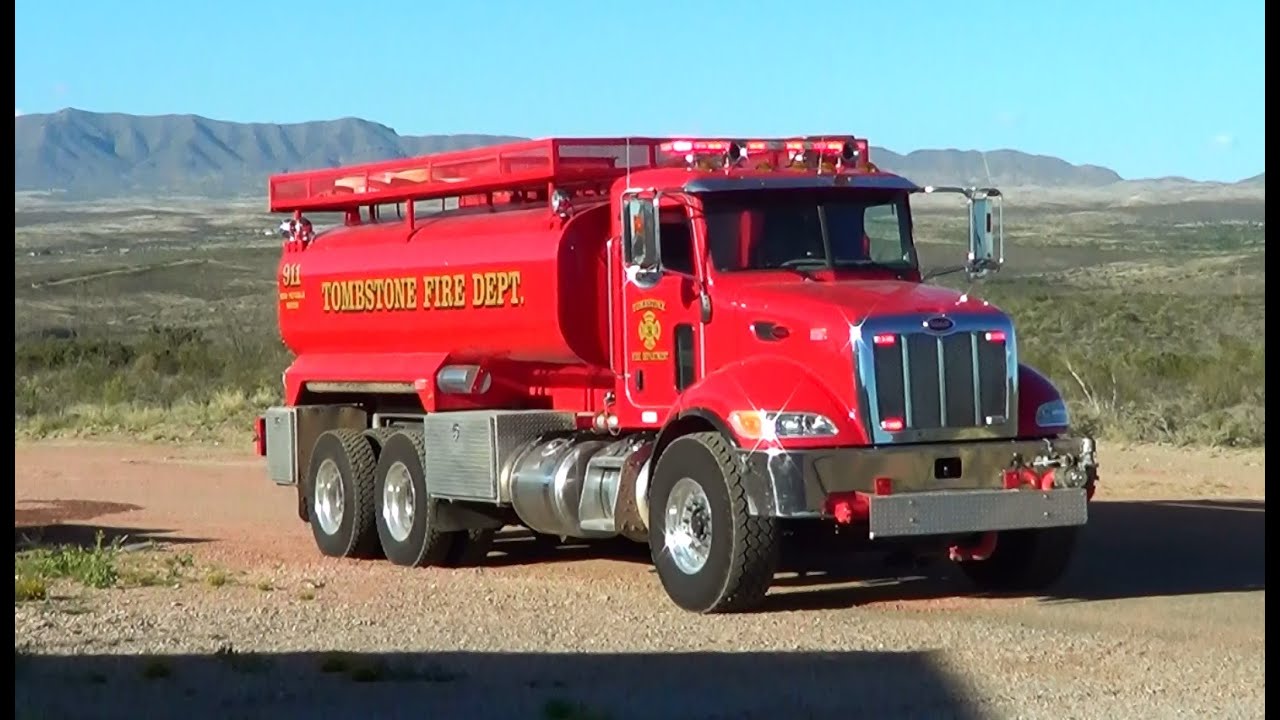 Tombstone Volunteer Fire Department Tanker - light setup [AZ | 6/2015 ...