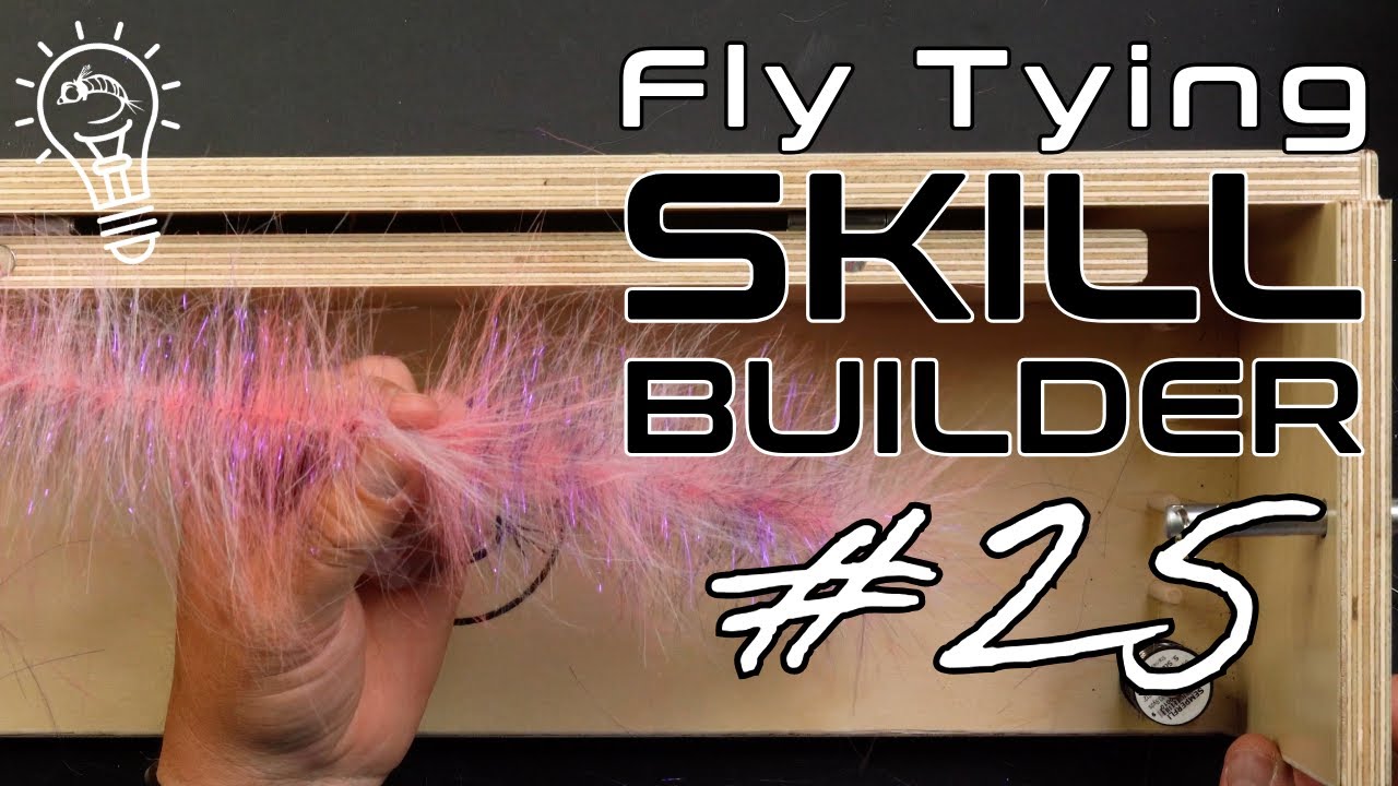 Fly Tying Skill Builder #25 | SPLIT THREAD vs Dubbing Loop, Peacock Cords & STREAMER DUBBING ...