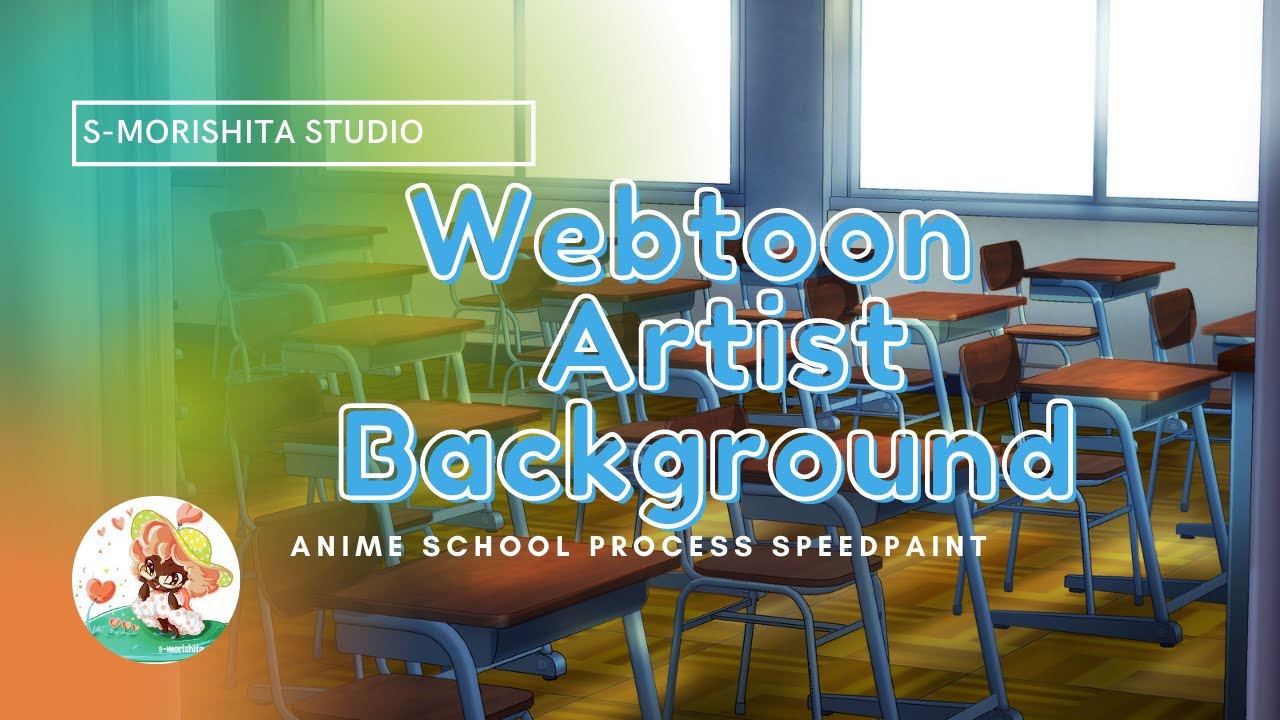 How to turn 3D Models into Webtoon Background || Anime Background ...