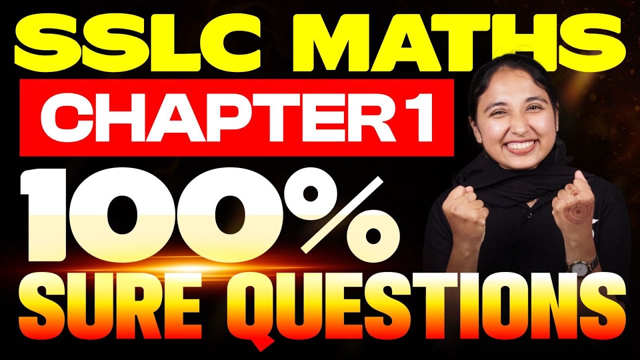 SSLC Maths Chapter 1 100% Sure Questions | Eduport - YouTube