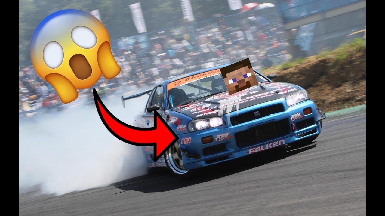 TOKYO DRIFT IN MINECRAFT?!😱😱😱😱😱 - YouTube