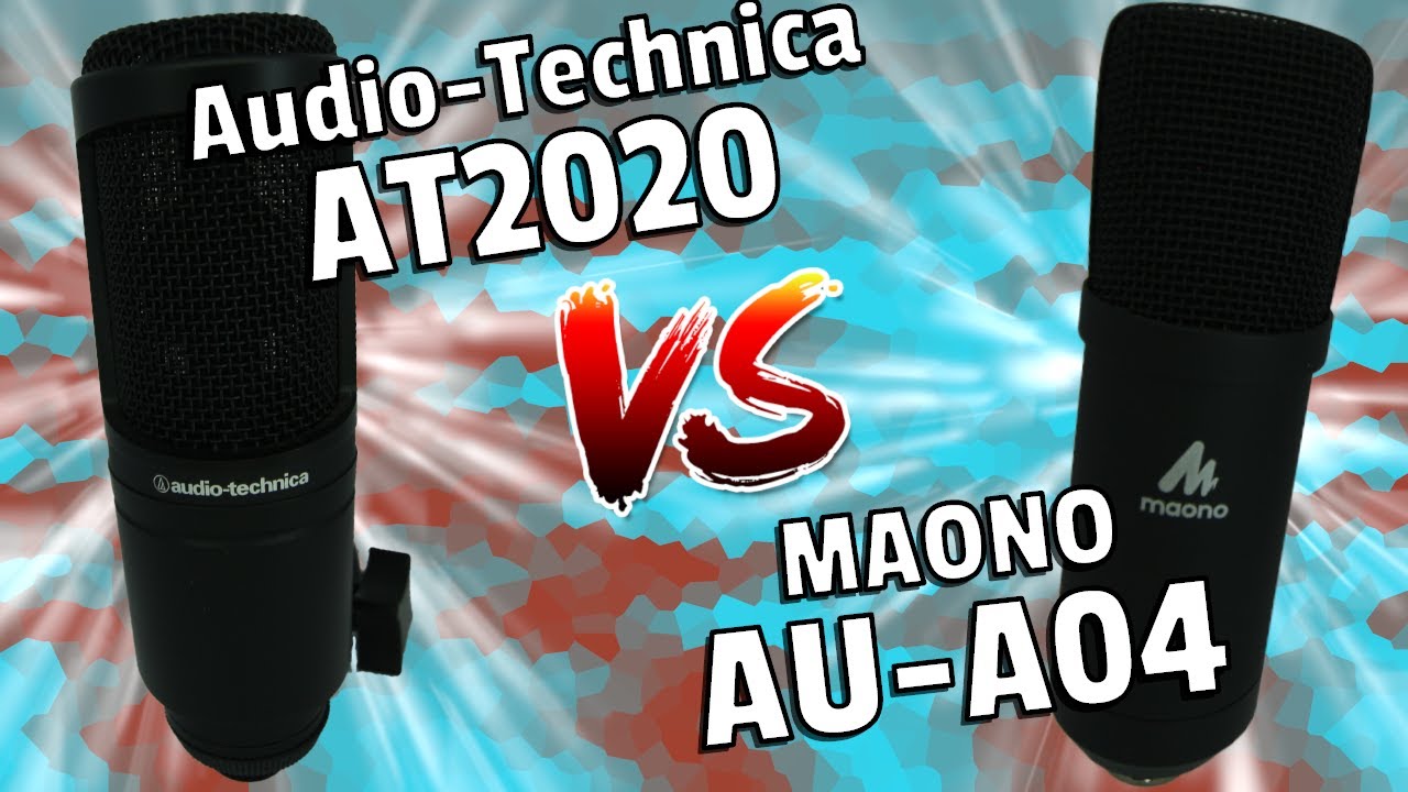 Maono AU A04 Vs AT2020 Budget USB Against XLR Mic Review Test maono-au-a04-vs-at2020-budget-usb-against-xlr-mic-review-test