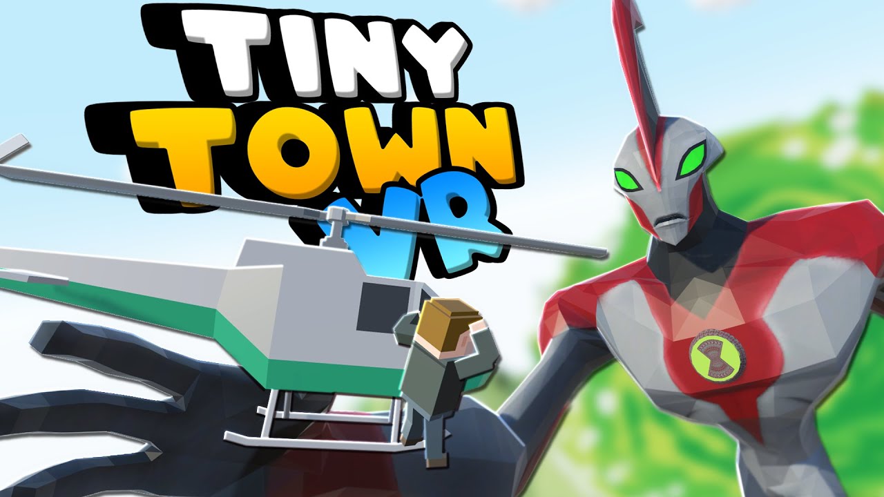Fiz o GIGANTE do Ben 10 no Tiny Town VR - YouTube