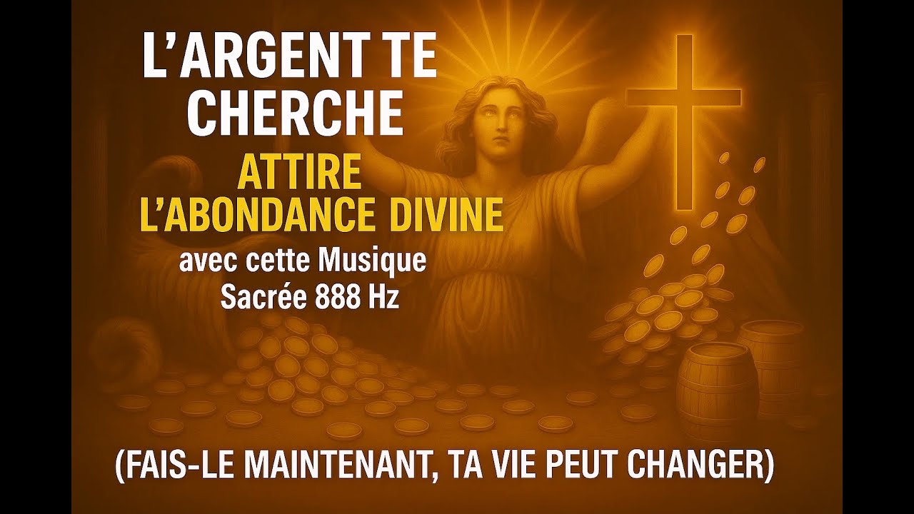 💰 Le SECRET de la FORTUNE 888 Hz : Musique Sacrée Reste plus de 10 min ...