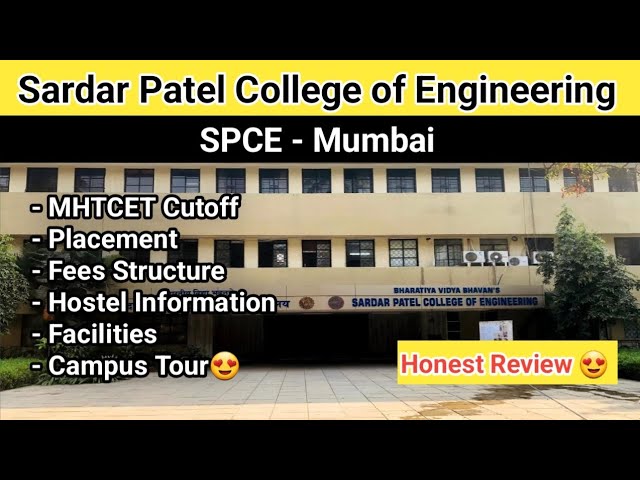 Sardar Patel College Of Engineering Logo MHT CET SPCE Andheri Expected