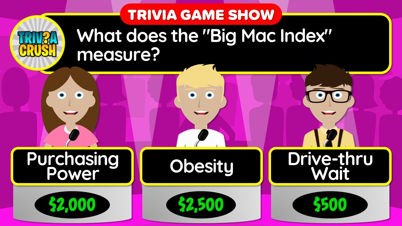 👉 Today's Best GENERAL KNOWLEDGE Daily Trivia Quiz - Unique Game Show ...