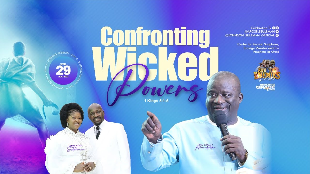 CONFRONTING WICKED POWERS🔥By Rev. Dr. Moses Aransiola || Int'l AMAZING ...