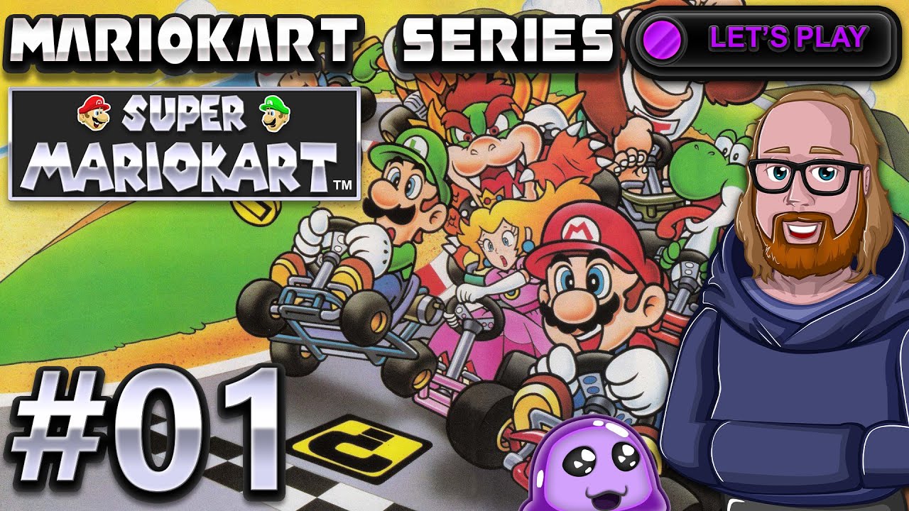 #01 - Mario Kart Series: Super Mario Kart! - YouTube