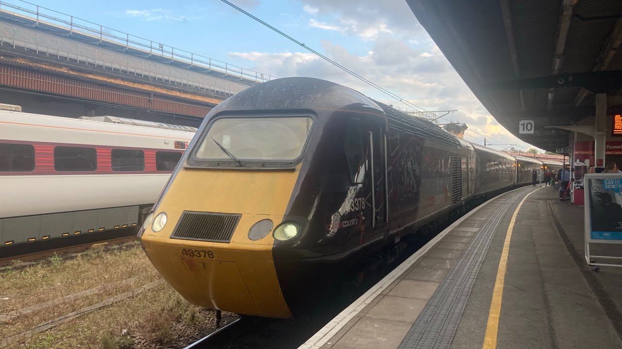 XC class 43 departing york - YouTube