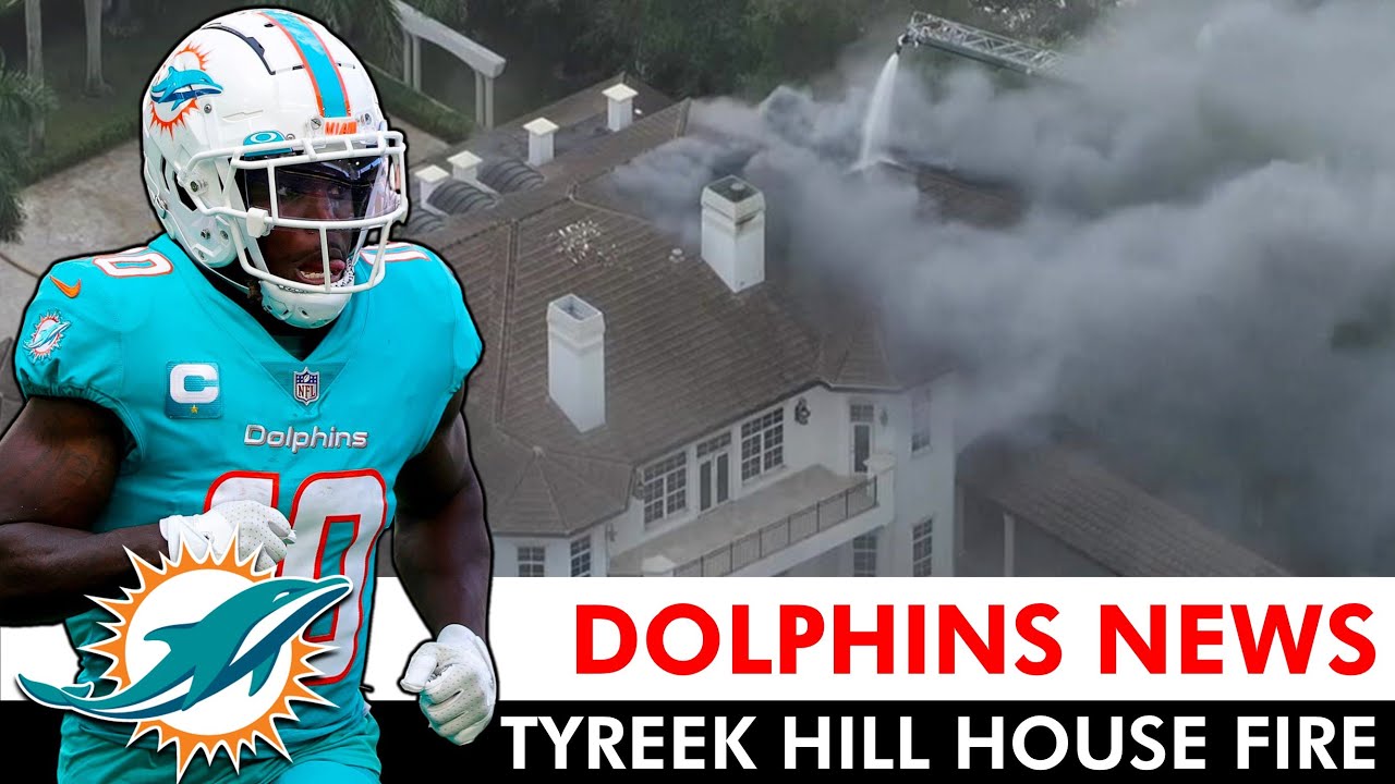 Dolphins News: Tyreek Hill House Fire + Injury News Ft. Jaylen Waddle ...