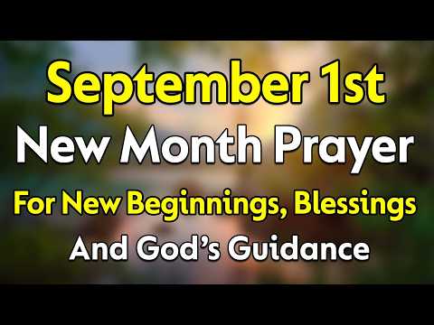 Morning Prayer To Begin The New Month With The Lord As Your Shepherd | There Is Beauty Yet To Come