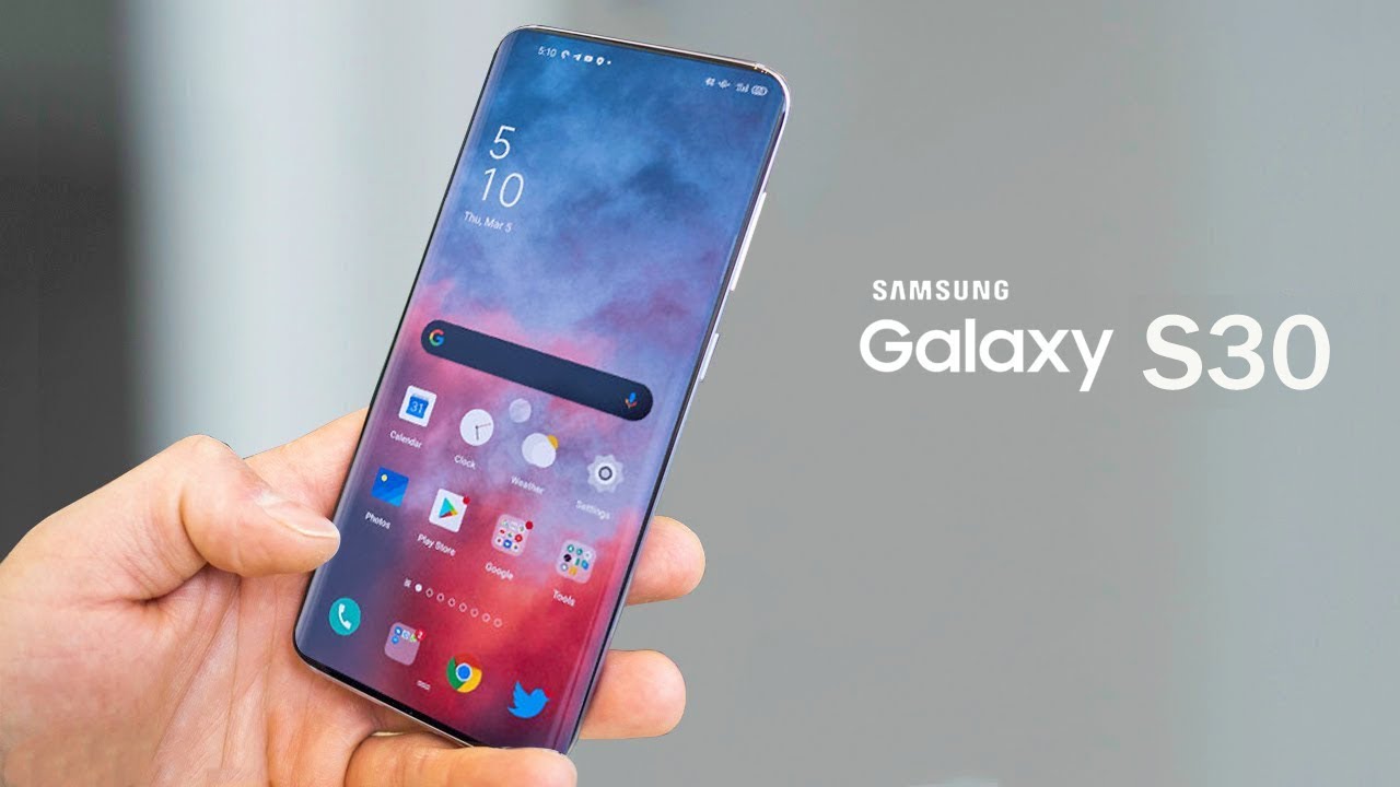 Samsung Galaxy S30 Display - Curved On All Sides - YouTube