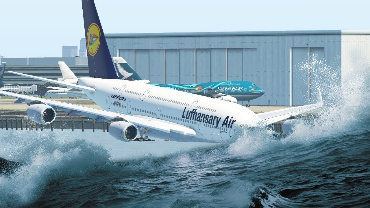 Very Low Fly !! Most Shocking Visual Seen of Boeing 747 Near Florida ...