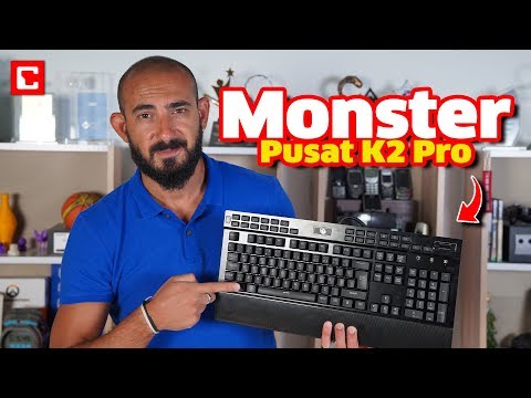 Monster Pusat K2 Pro İnceleme - Zengin Donanımlı Oyuncu Klavyesi
