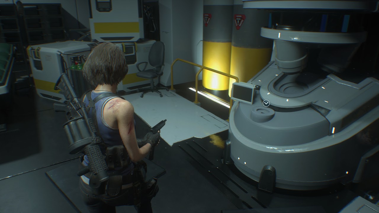 Resident Evil 3 - Labs gameplay (HDR) - YouTube