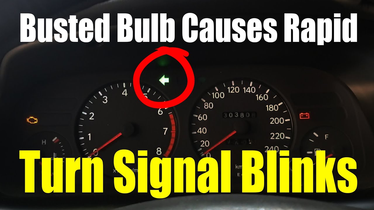 DIY: BUSTED BULB CAN CAUSE YOUR TURN SIGNAL TO FLASH FAST/BLINK RAPIDLY ...