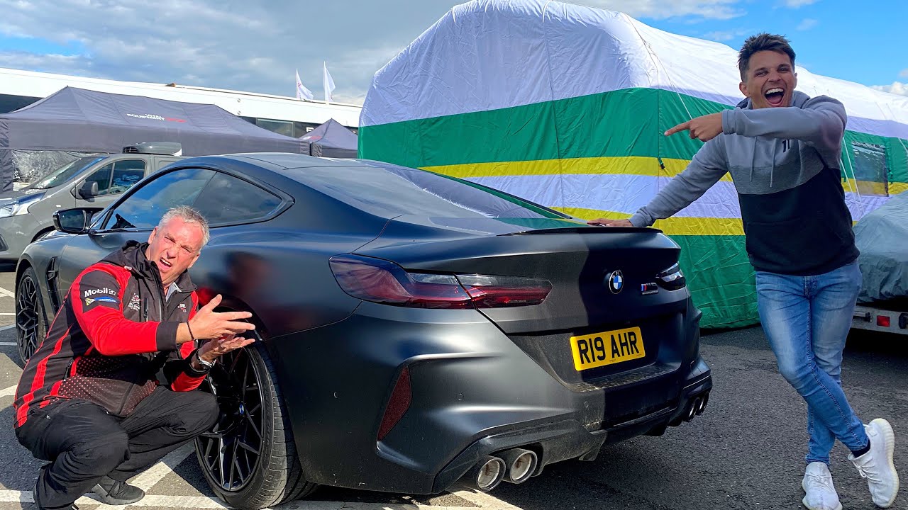 SURPRISING NEW BOSS IN MY BMW M8! - YouTube