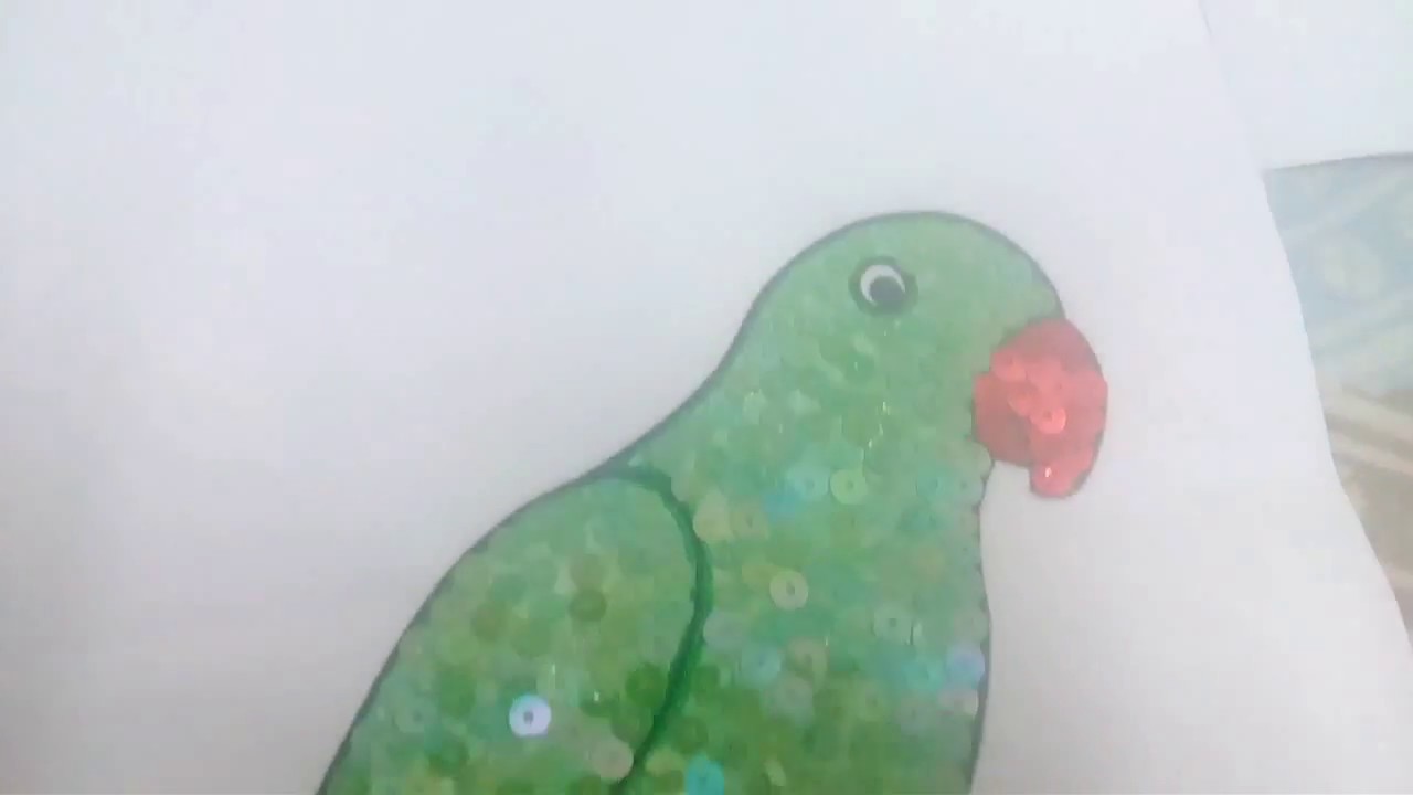 School project with chamki|Chamki work art and craft|Chamki word ...