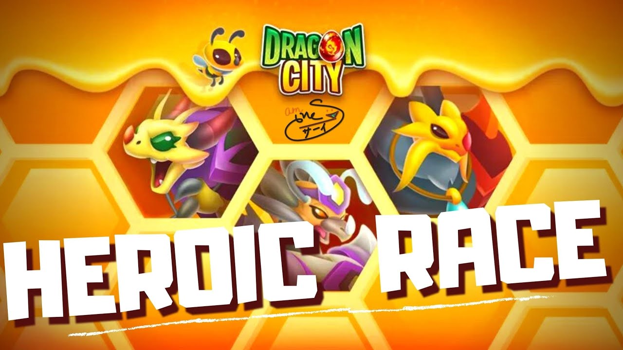[Dragon City] HEROIC RACE! เกิดเหตุจลาจล! 🐝🍯 High Colony Dragon |COLONY ...