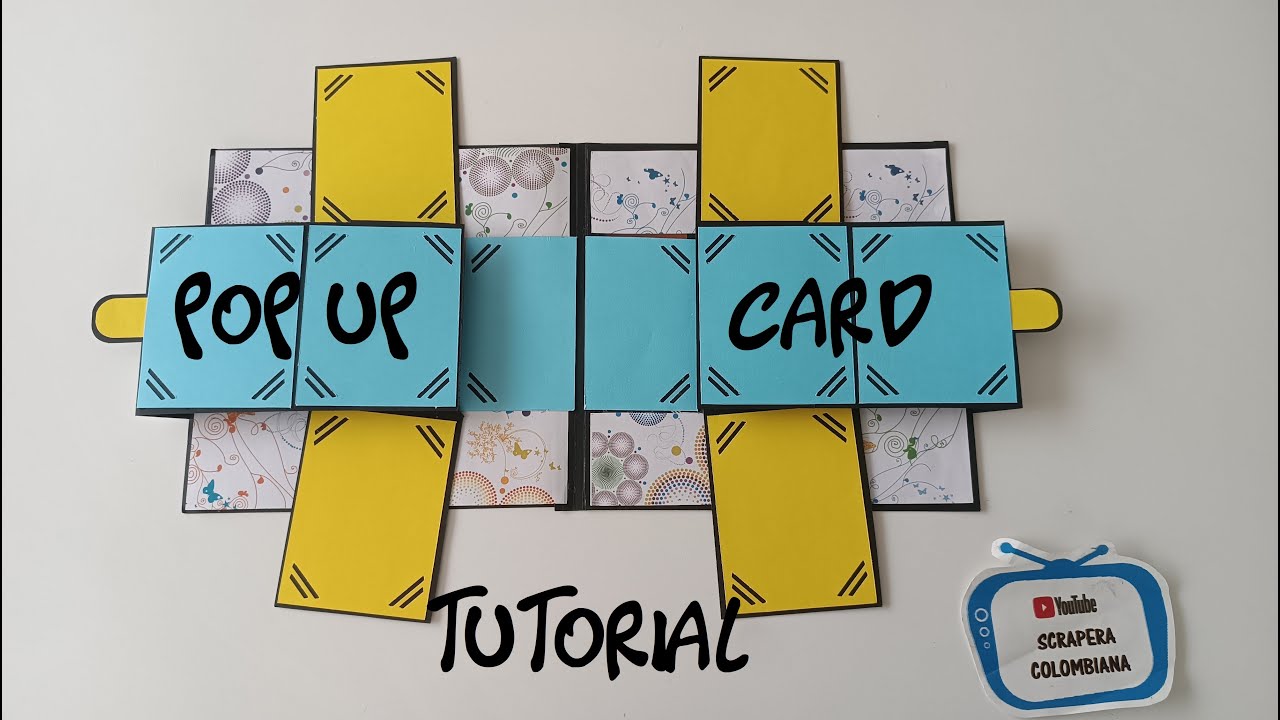 TUTORIAL POP UP CARD RECIPE BOOK PAGE No.7 - TUTORIAL TARJETA POP UP ...
