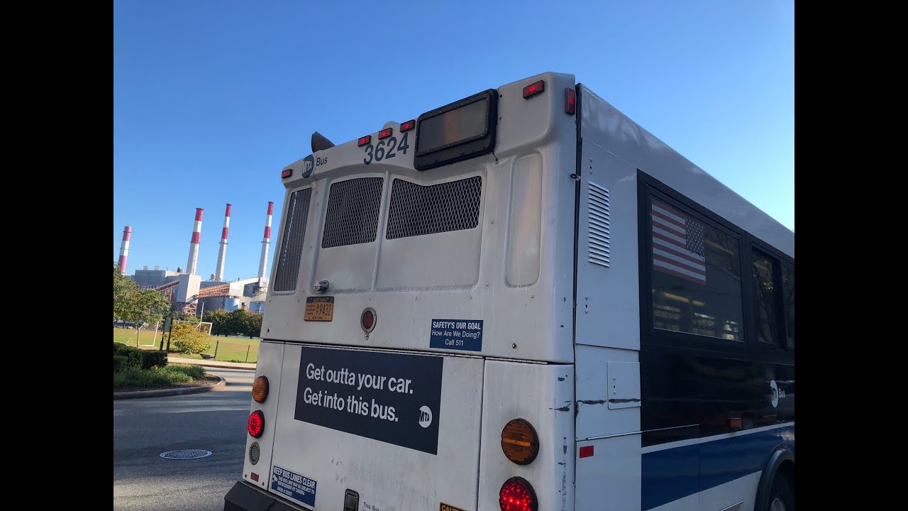 MTA: On Board 2007 Orion VII Hybrid #3624 On The Q102 Local Bus To ...